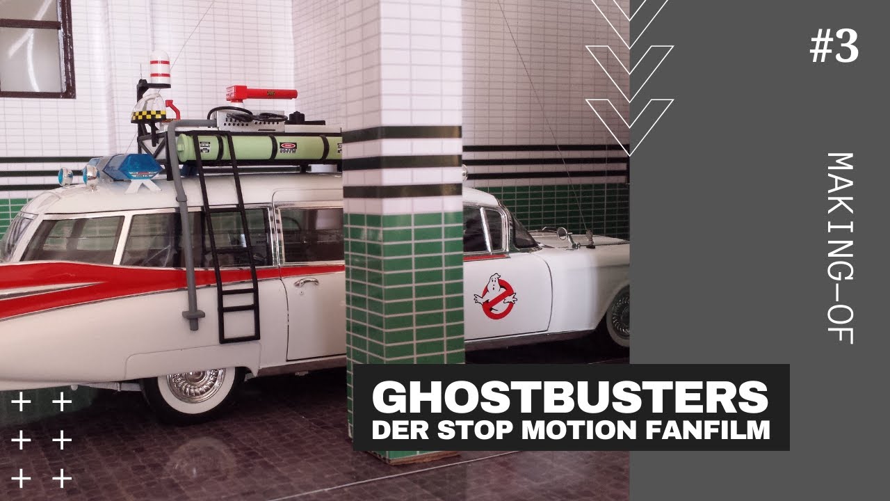 GHOSTBUSTERS Stop Motion Fan Film Making of 03 - YouTube