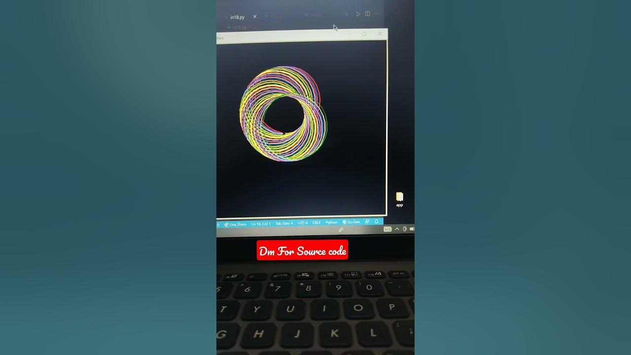 Basic Circle Using Python Funny Video Magic Video Code With Harry Codewithharry Code Python