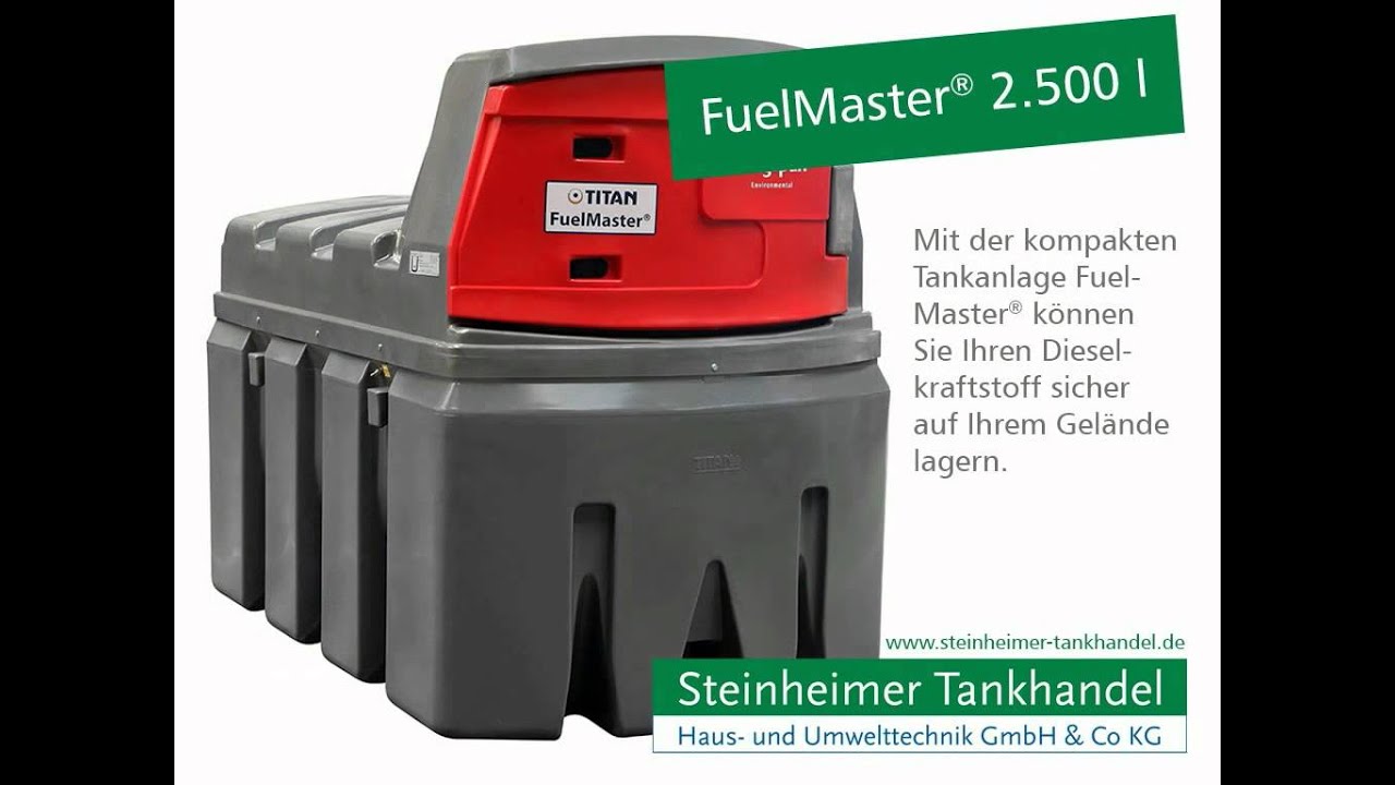 FuelMaster® Tankanlage - die preisgünstige Diesel-Tankanlage für die ...