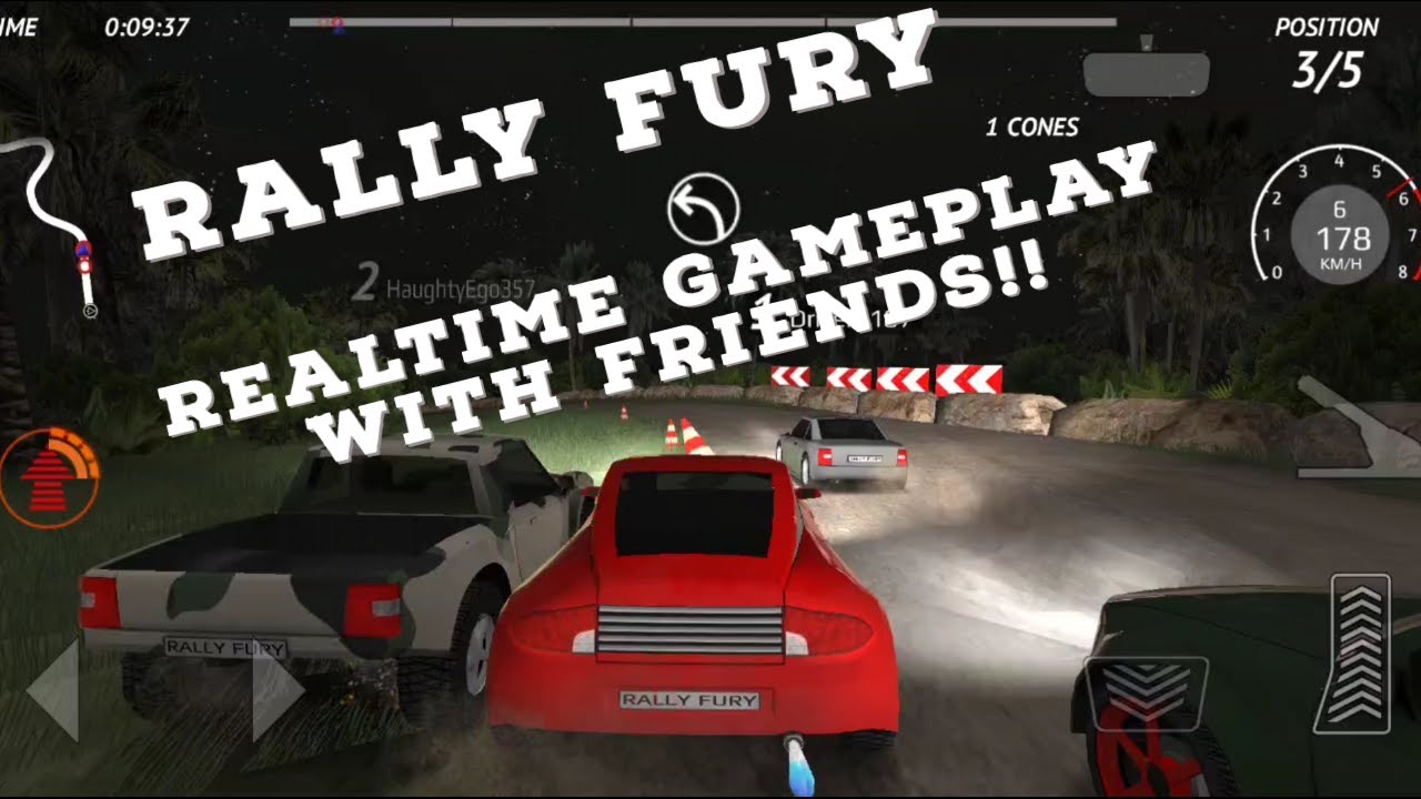 Rally Fury Online Realtime Game with Friends 😍🔥 | Multiplayer Car 🚨 ...