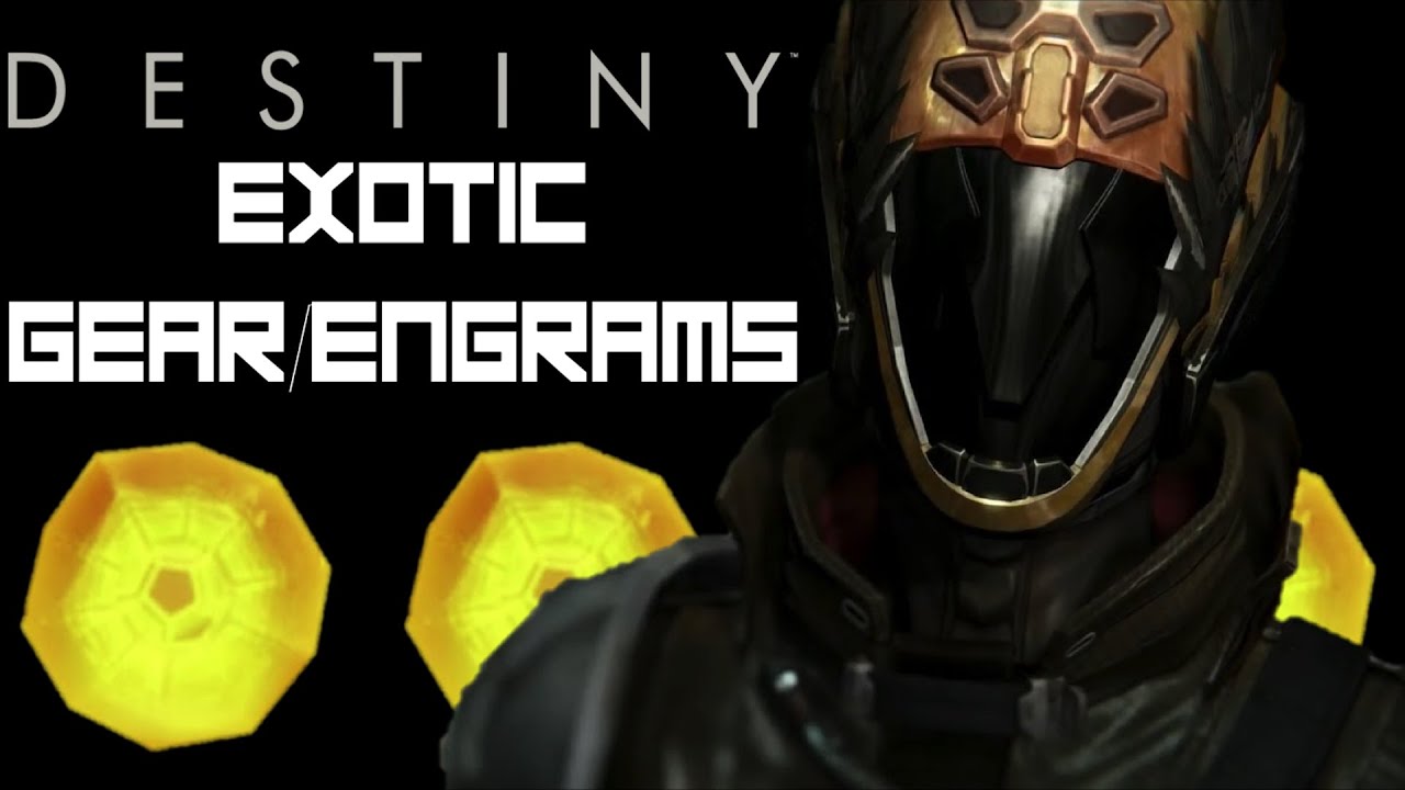 Destiny gameplay | My first exotic armour/engrams | - YouTube