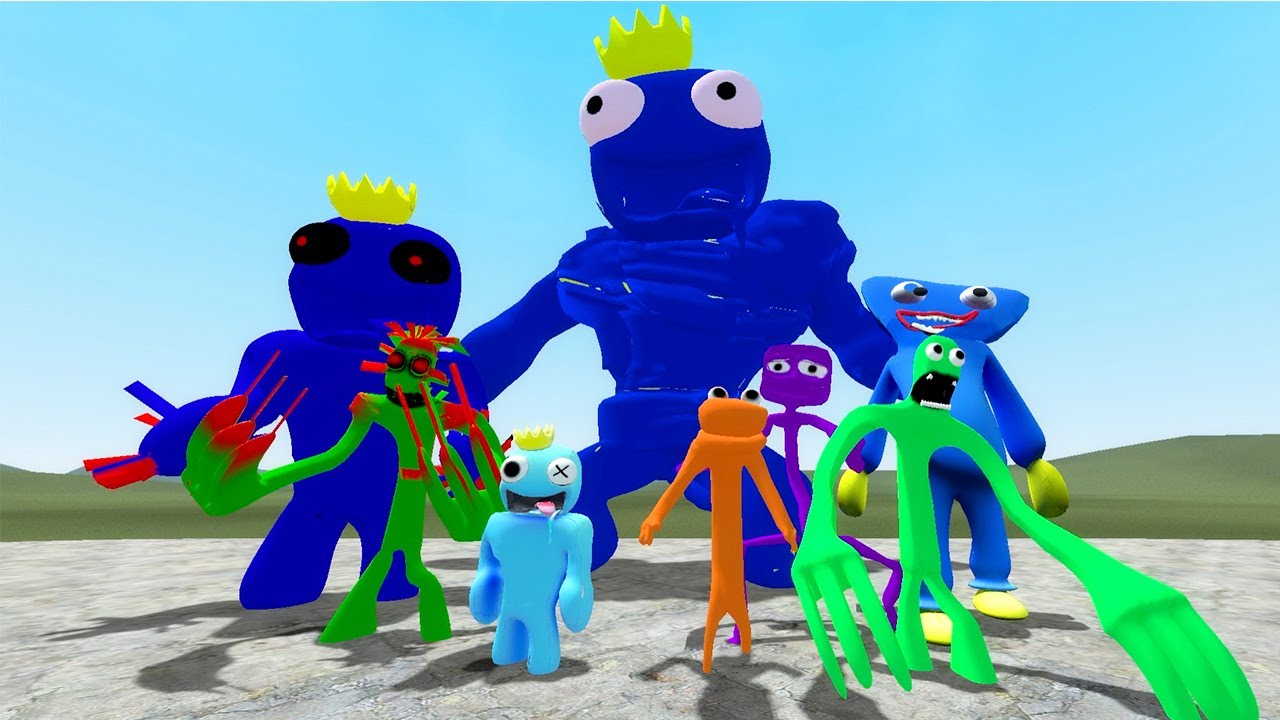 ROBLOX RAINBOW FRIENDS In Garry's Mod! - YouTube