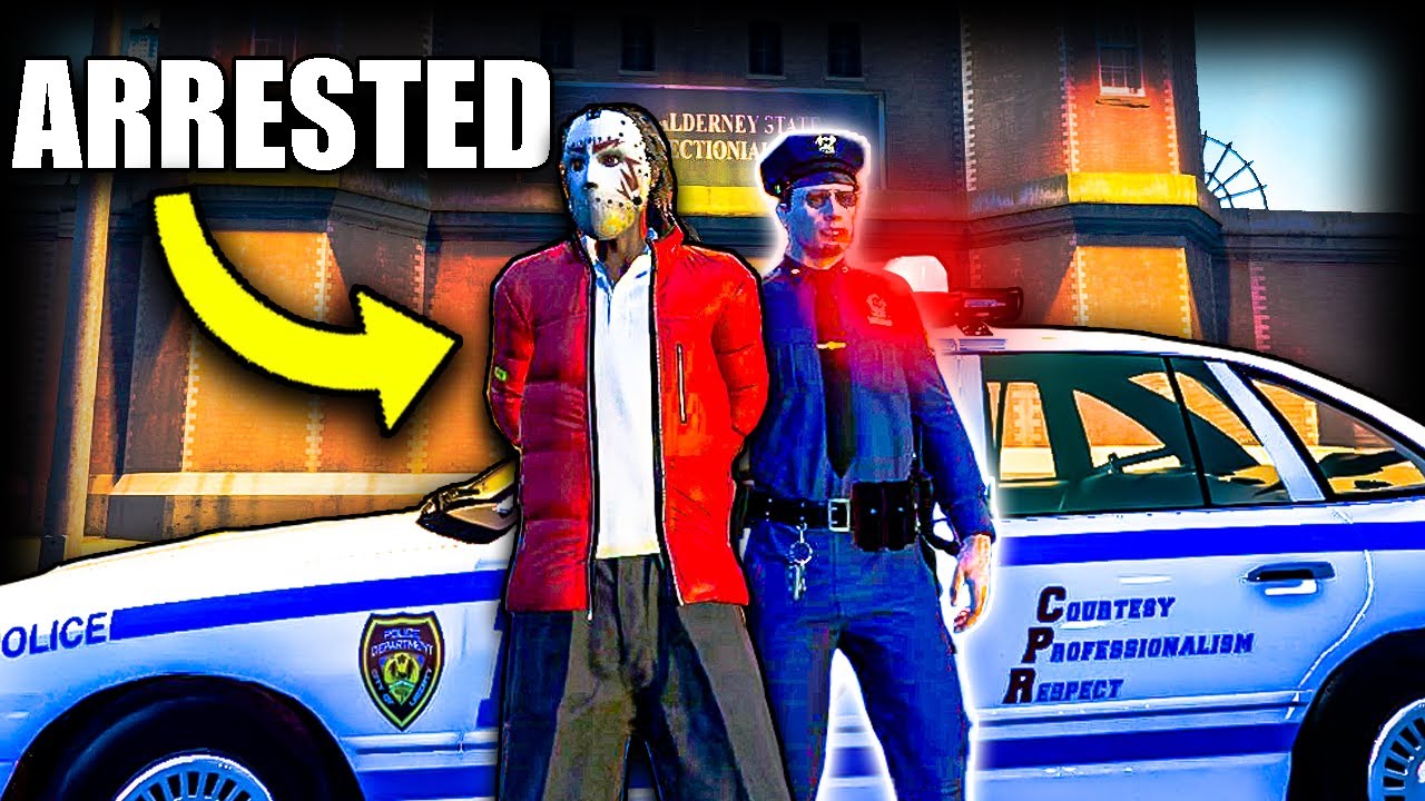 Getting ARRESTED On The 90's Roleplay (FiveM) - YouTube