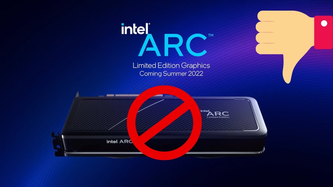 Intel arc GPU is a very bad video card! - YouTube