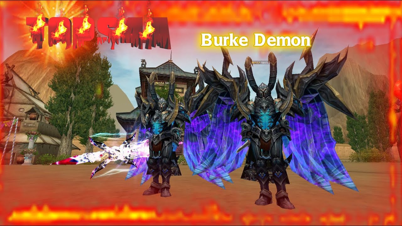 New 🔥 Avatar Burke Demon 🔥 Available for selling 🔥 Silkroad Online 3D ...