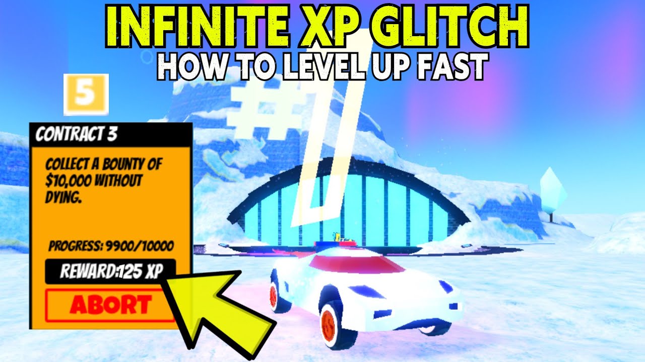 HOW TO LEVEL UP FAST *INFINITE XP GLITCH* (Roblox Jailbreak truck ...