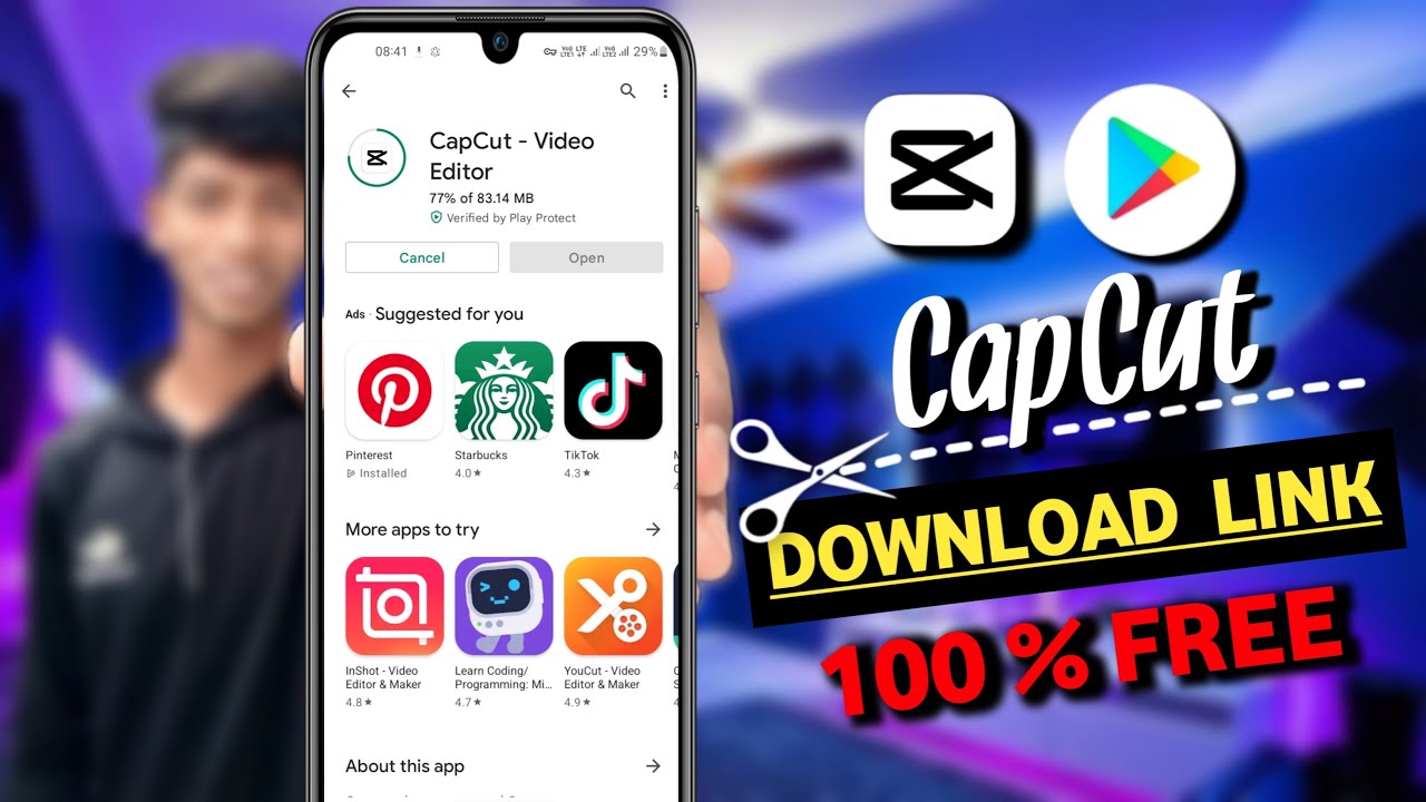 CapCut Download Link 2023 - CapCut Ko Play Store Se Kaise Install Kare ...
