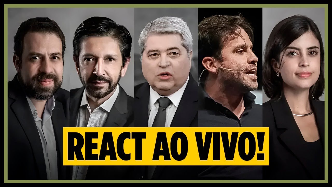 DEBATE PREFEITURA DE SP: TV CULTURA! | REACT | Arthur do Val, Kim ...