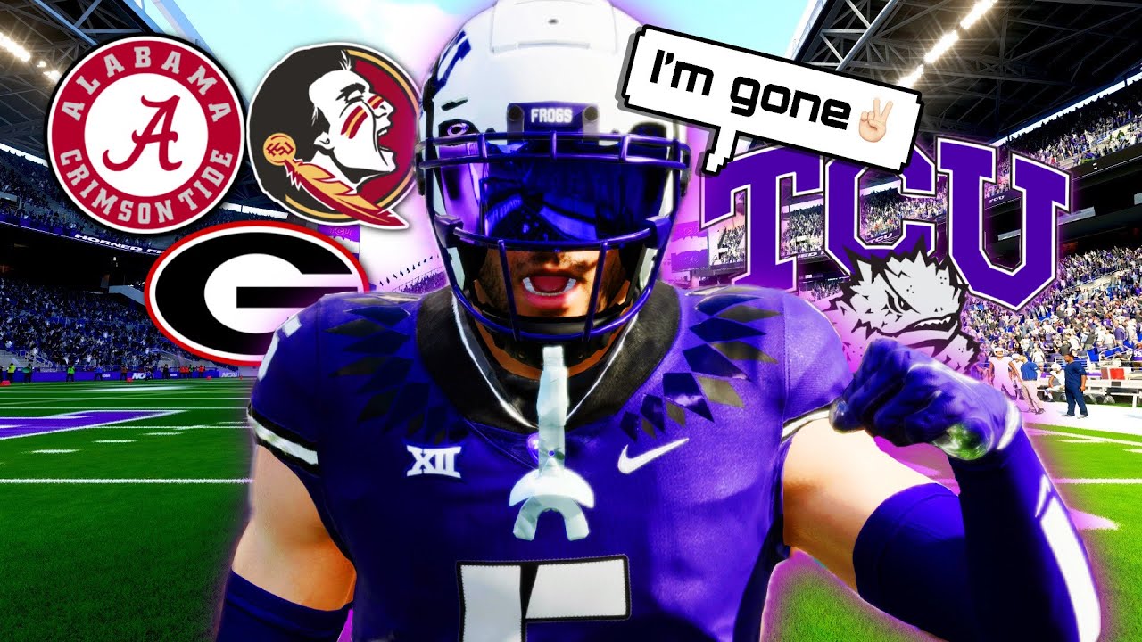 My Last Season With TCU? | Madden 24 Franchise Mods - YouTube