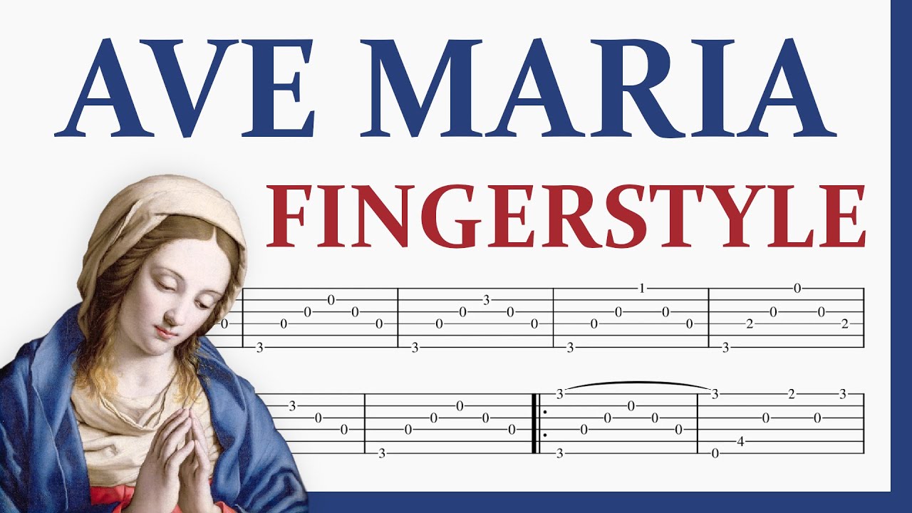 Ave Maria - Franz Schubert | TAB Fingerstyle for Guitar - YouTube