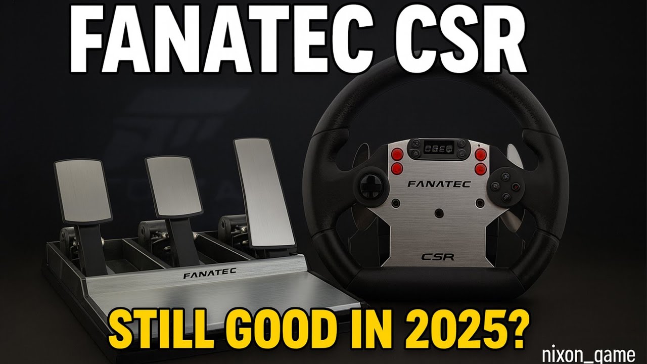 Fanatec Forza Motorsport CSR in 2025 | Unboxing | Connecting | Gameplay ...
