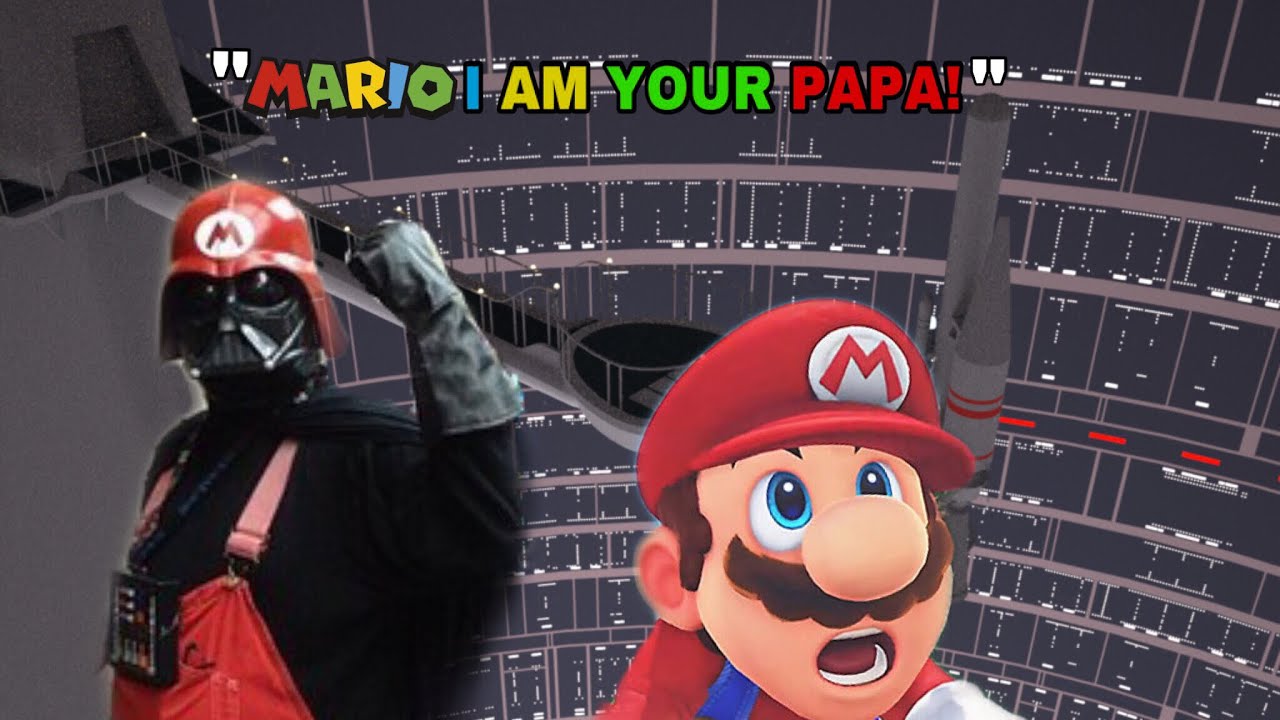 Lukey and Darth Mario: “I’m your papa.” - YouTube