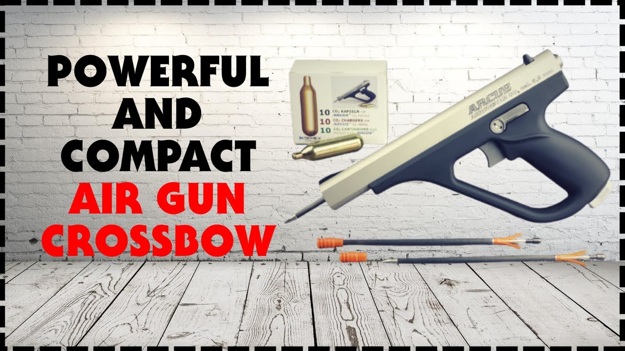 Powerful Air Gun Crossbow Arcus Arrowstar - YouTube