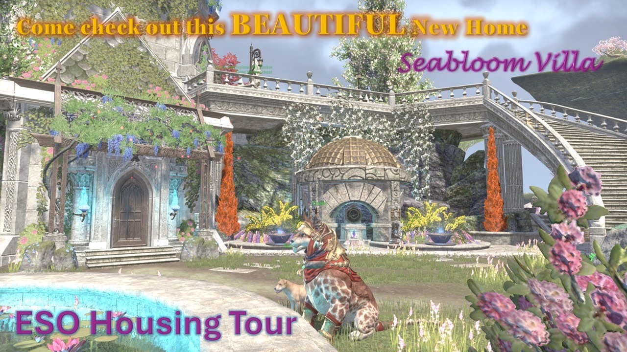 ESO Housing Tour with Friends - makinoji's NEW Seabloom Villa, "Peace ...