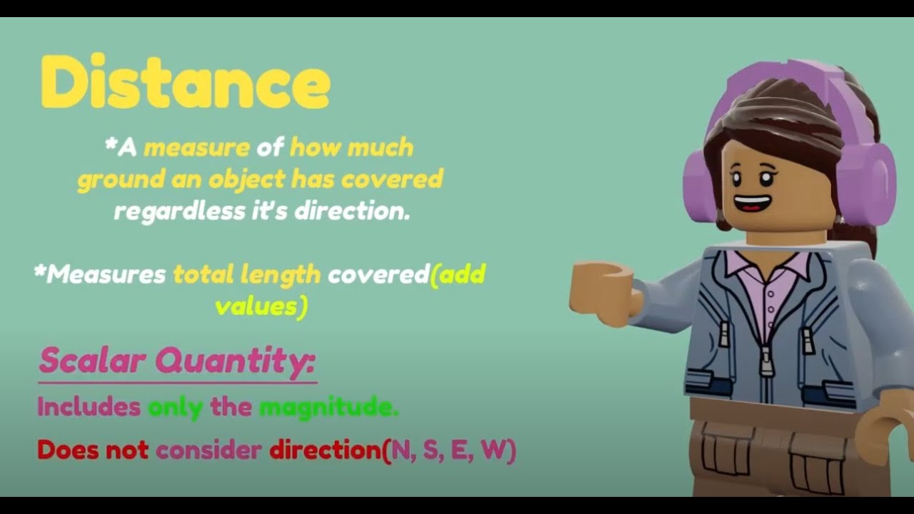 LEGO Physics: Distance and Displacement - YouTube