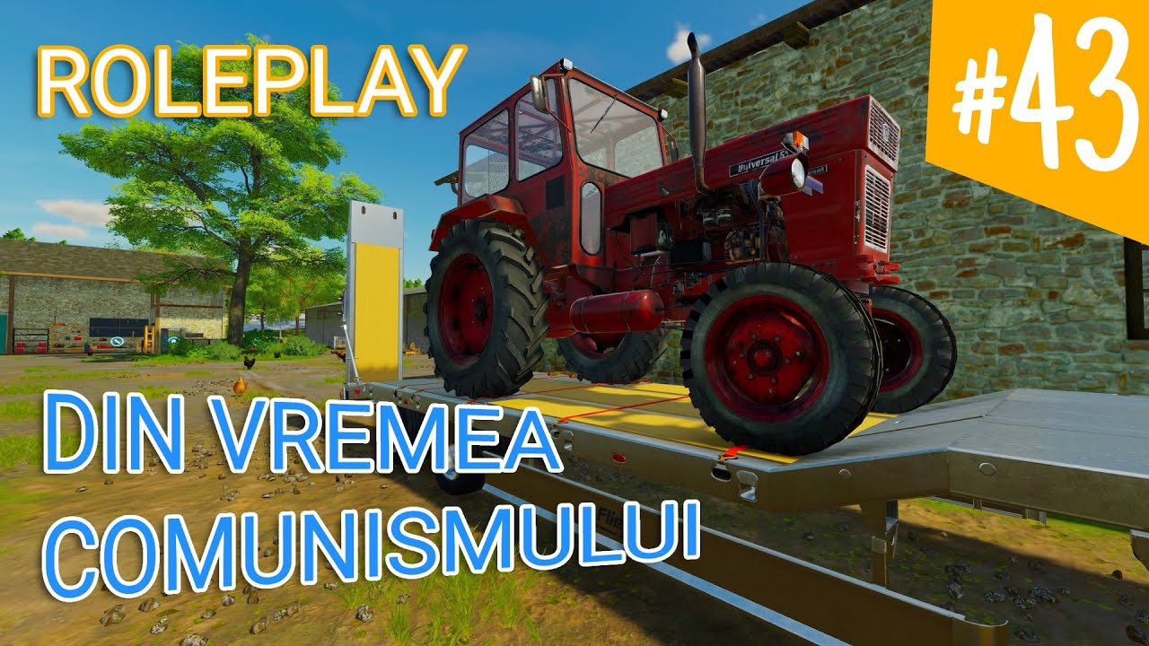 Badea Ion își vinde tractorul | Farming Simulator 22 Roleplay - The Old ...