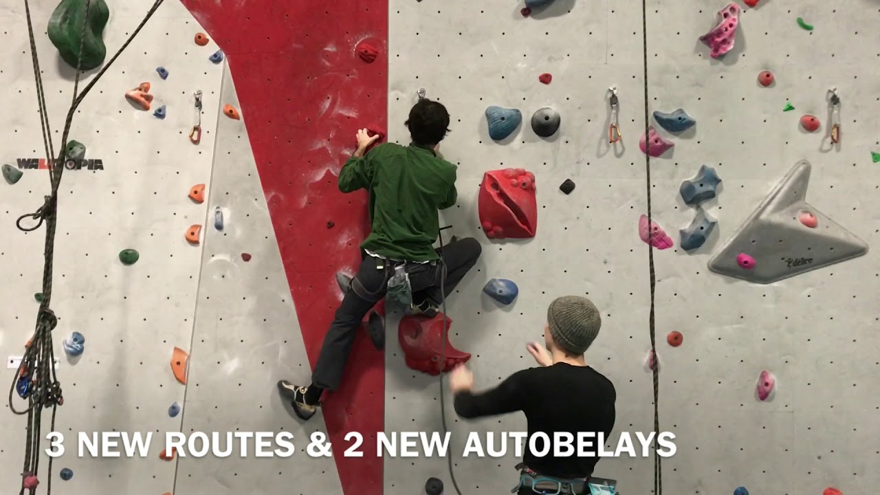 Weekly Boulder Problems and Routes Feb 5th 2018 - YouTube