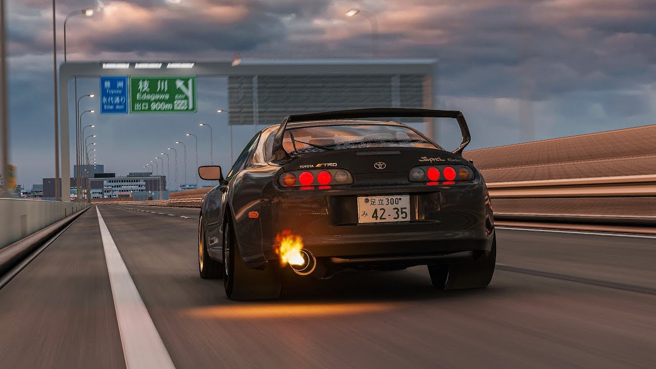 1500HP Toyota Supra Turbo TRD - Assetto Corsa - YouTube