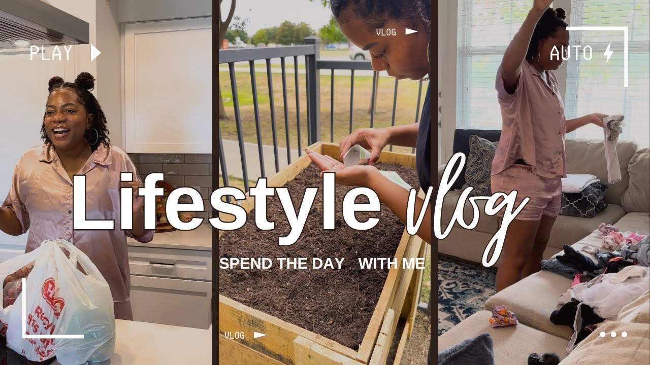 LIFESTYLE VLOG episode 1 | Cooking, cleaning, gardening, reading ...