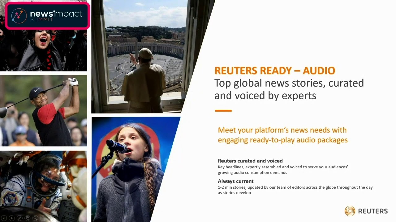 Reuters - Audio & Voice: The news industry's new frontier - YouTube