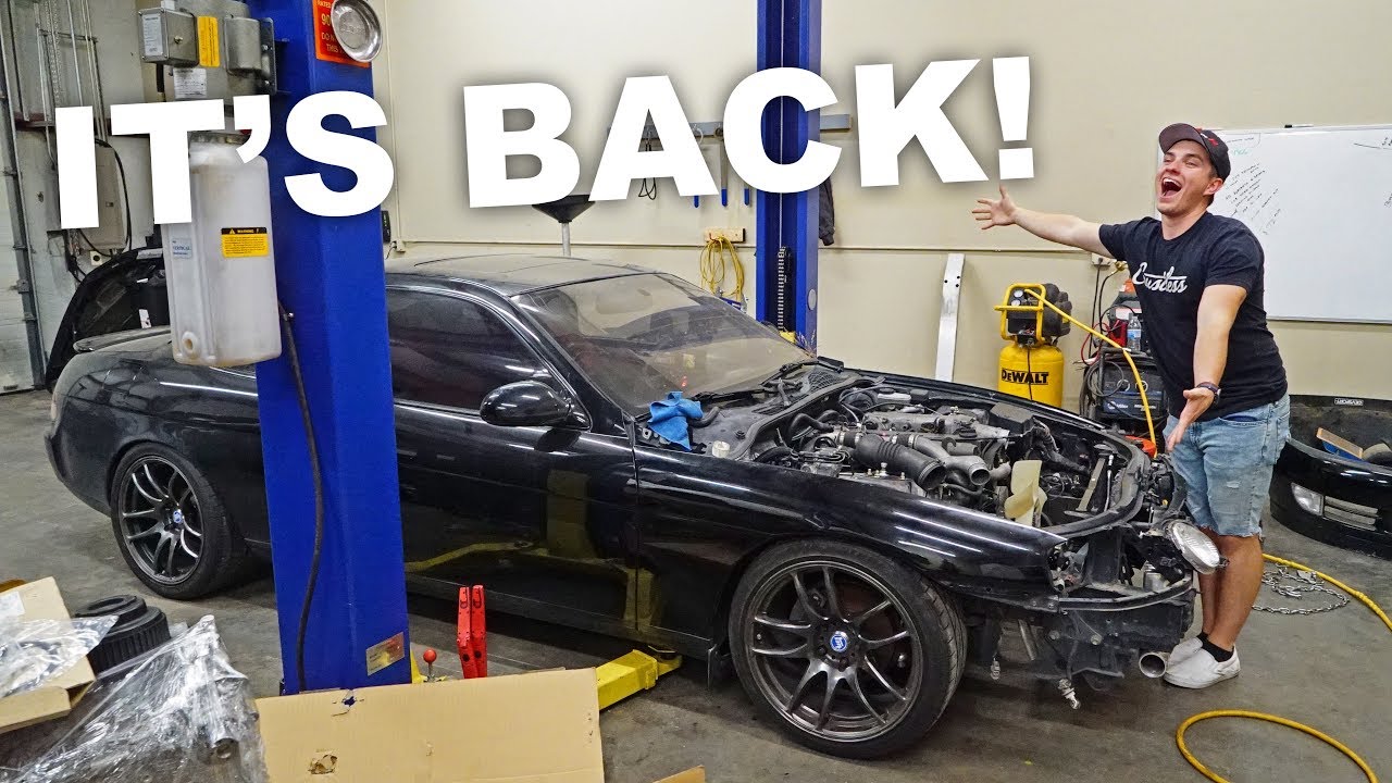 1JZ LEXUS FIRST START!! (sort of) - YouTube