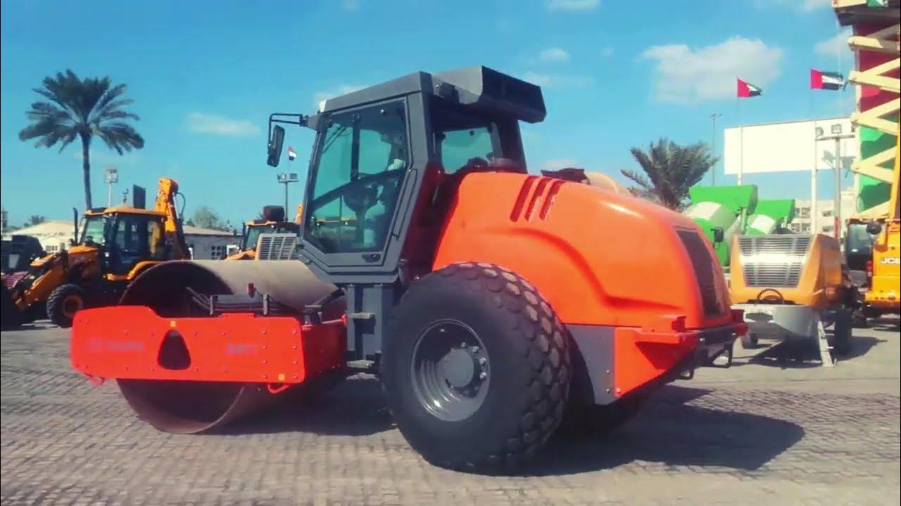 HAMM 3411 Single Drum Smooth Roller Reliable Compaction for Construction Projects - YouTube