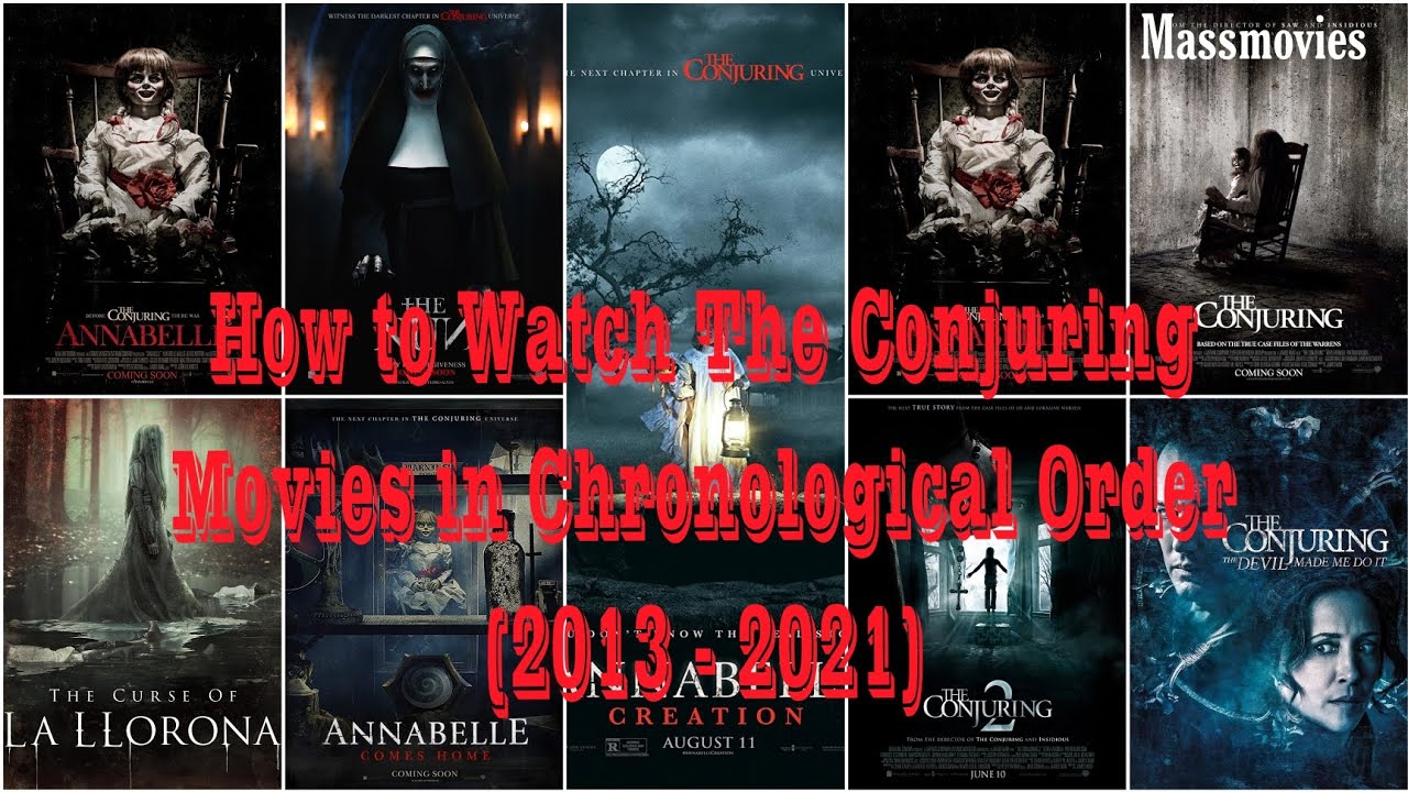 How to Watch Conjuring Movies universe Chronological Order (2013 - 2021 ...