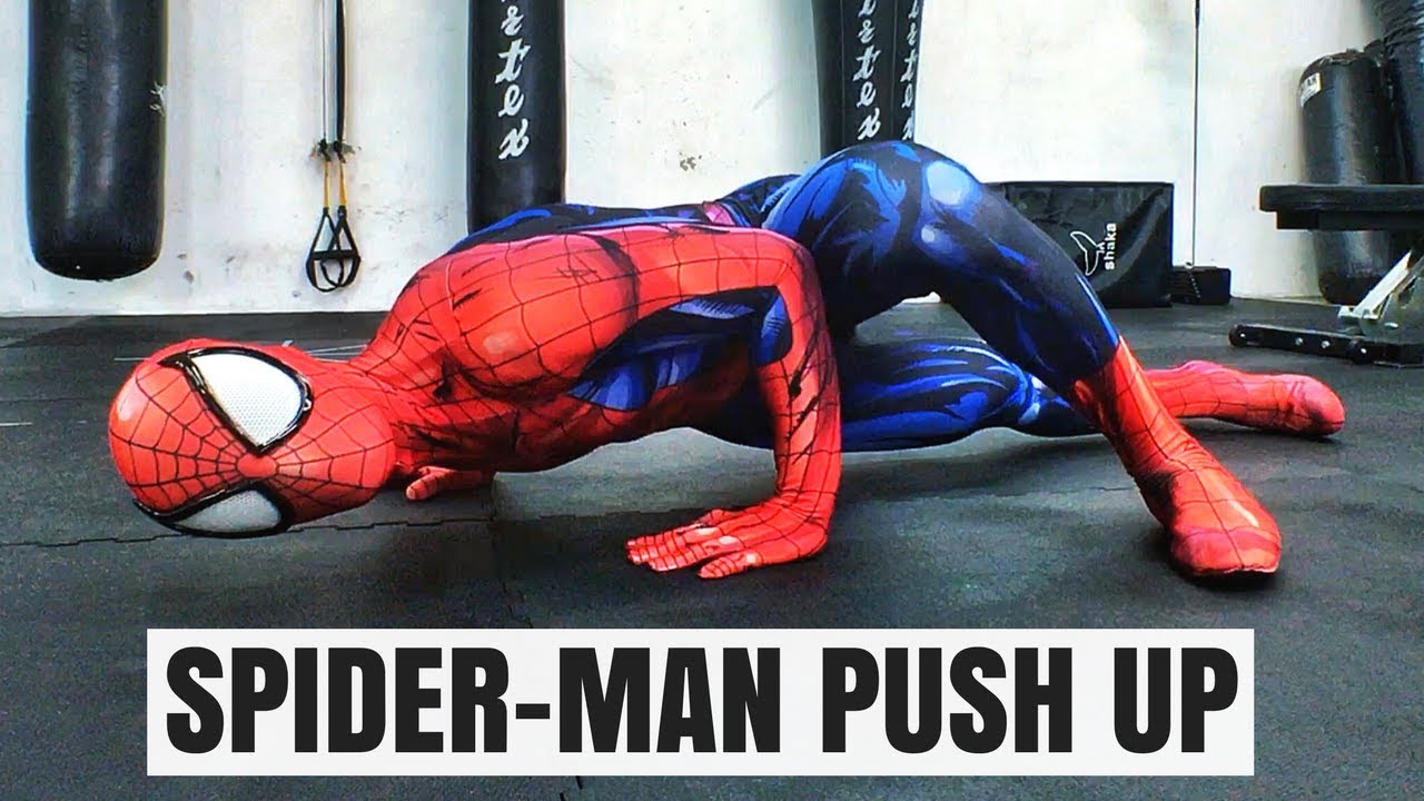 Spider-Man Push up Tutorial - How To Properly Perform A Spider-Man Push ...