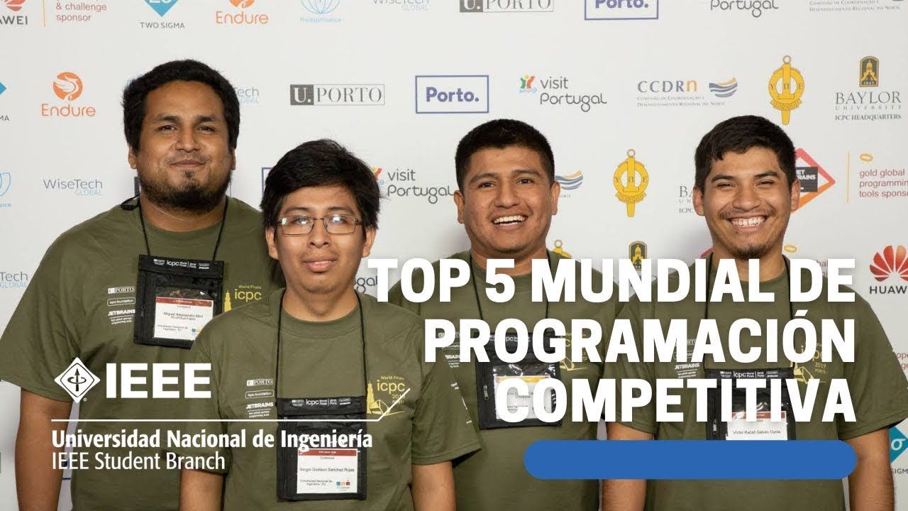 Charla con el TOP 5 mundial - PROGRAMACIÓN COMPETITIVA en la UNI - YouTube