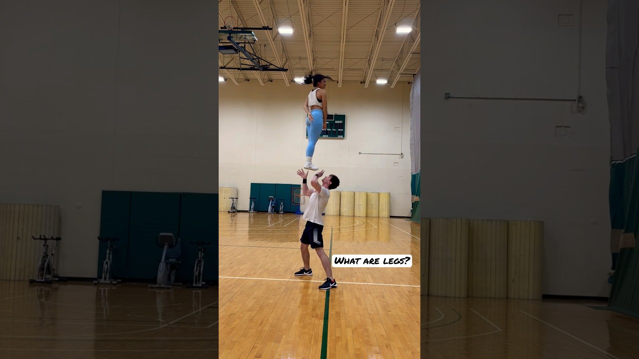 What are Legs? Missed Full Up #cheerleader #cheerleading #cheerstunts # ...
