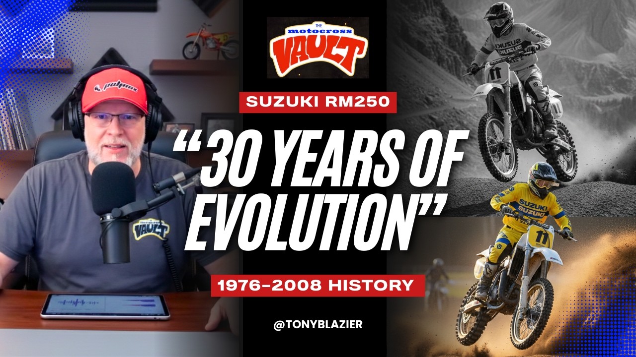 The History of Suzuki's RM250 Two-Strokes 1976-2008 - YouTube