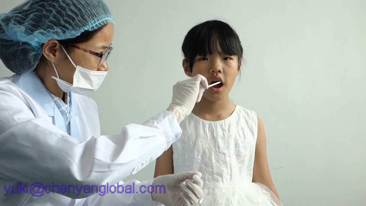 How to collect the Children's buccal DNA using the sample collection ...