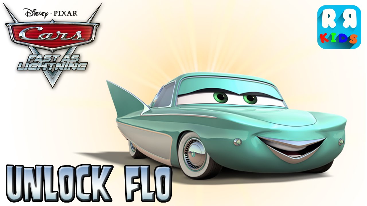 Cars: Fast as Lightning - Unlock Flo & Flo's Track - Gameplay Video ...