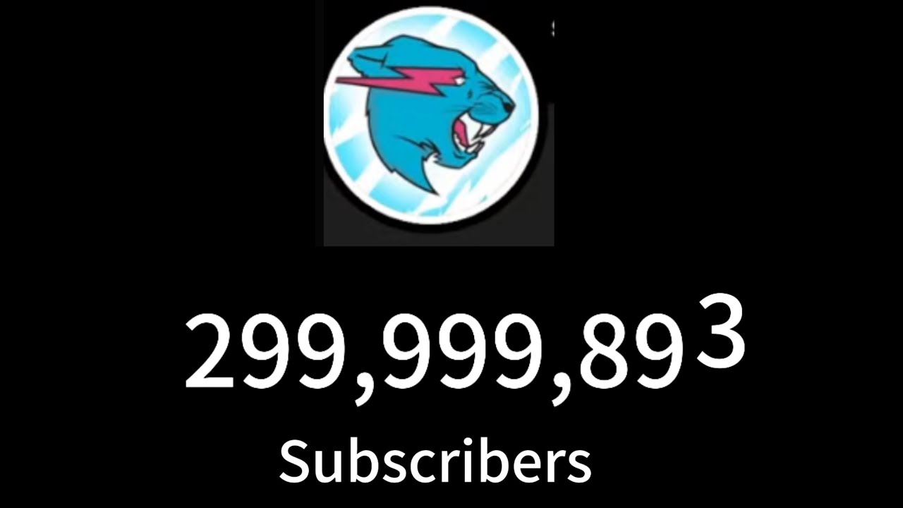 Exact moment MrBeast hits 300M subscribers - YouTube