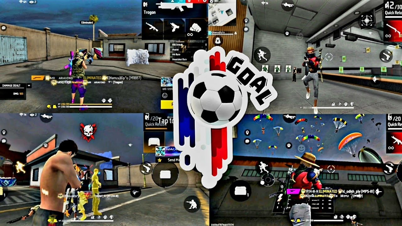 Free Fire Training Mode Full Gameplay | Training Mode OP Headshots ...