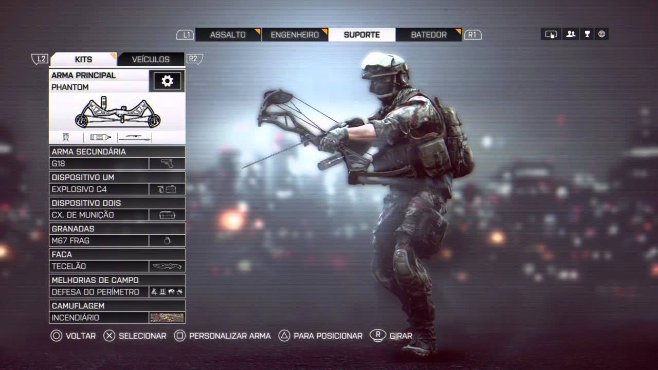 Bf4 Como desbloquear o arco phantom(rápido e fácil) - YouTube