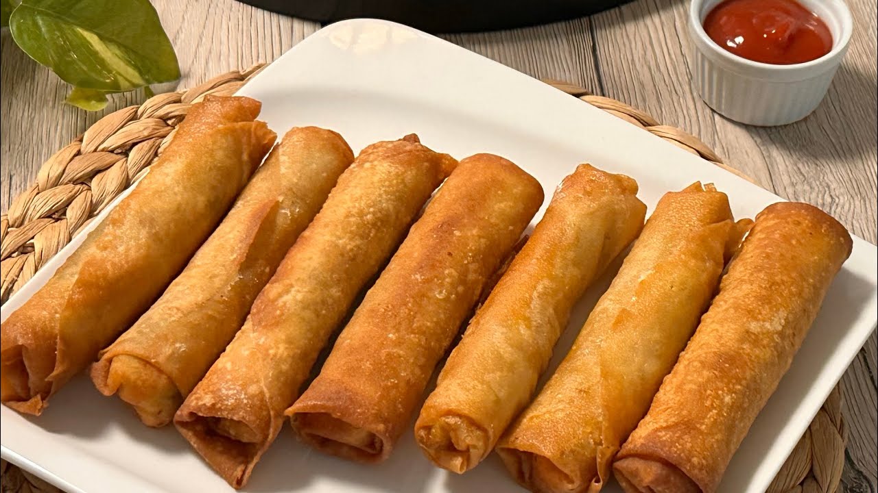 Ramadan Special Spring Rolls with homemade wrap dough #springrollsheet ...