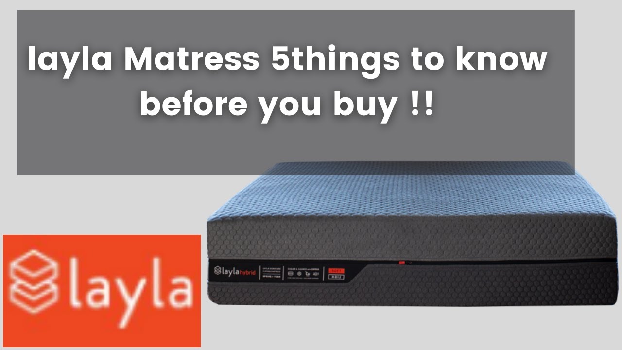 Layla Mattress Review - 5 Things To Know (Before You Buy!)New hybrid ...