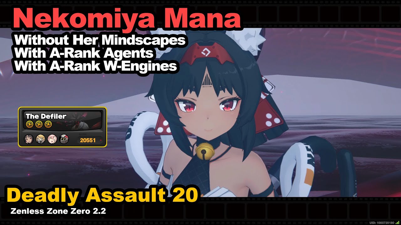 Deadly Assault S20 | Nekomata M0 with A-Rank Agents/W-Engines | 3 Star ...
