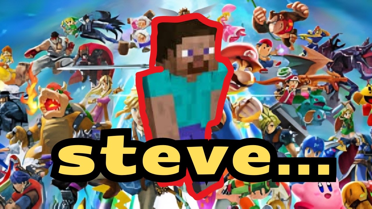 Steve Moveset: Origins [SSBU] - YouTube