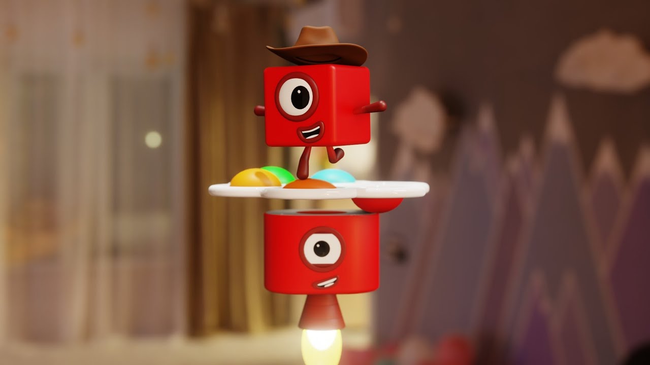 Pop It Numberblocks One Time Table - YouTube