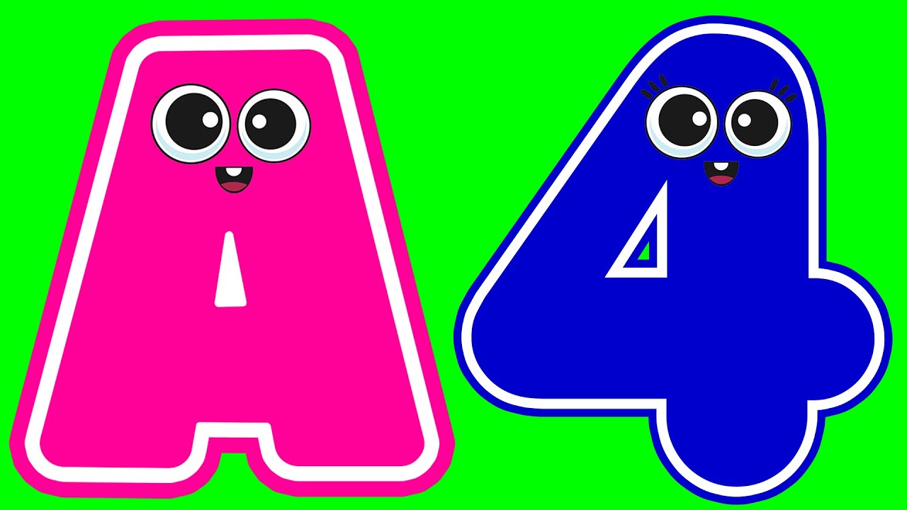 Learn ABC Phonics, Numbers, Colors And Shapes | ABC and Numbers For ...