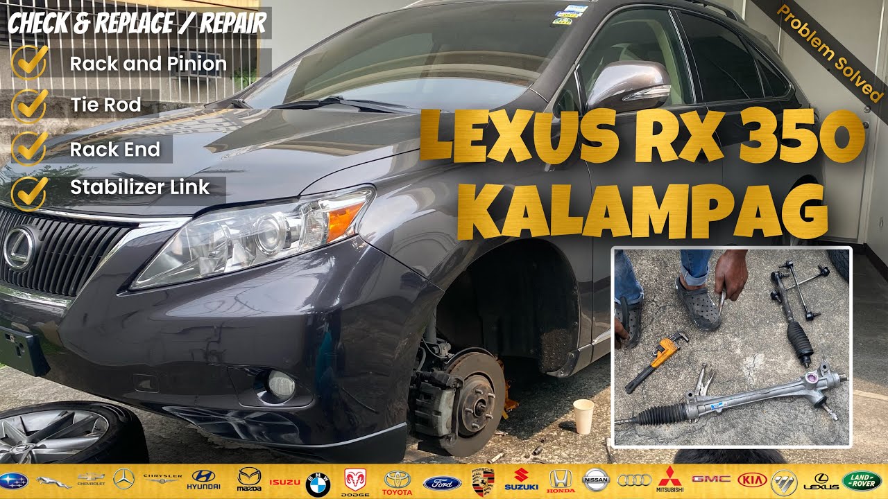 Lexus Rx350 Underchassis Kalampag Problem Solved | Home Service by Car ...