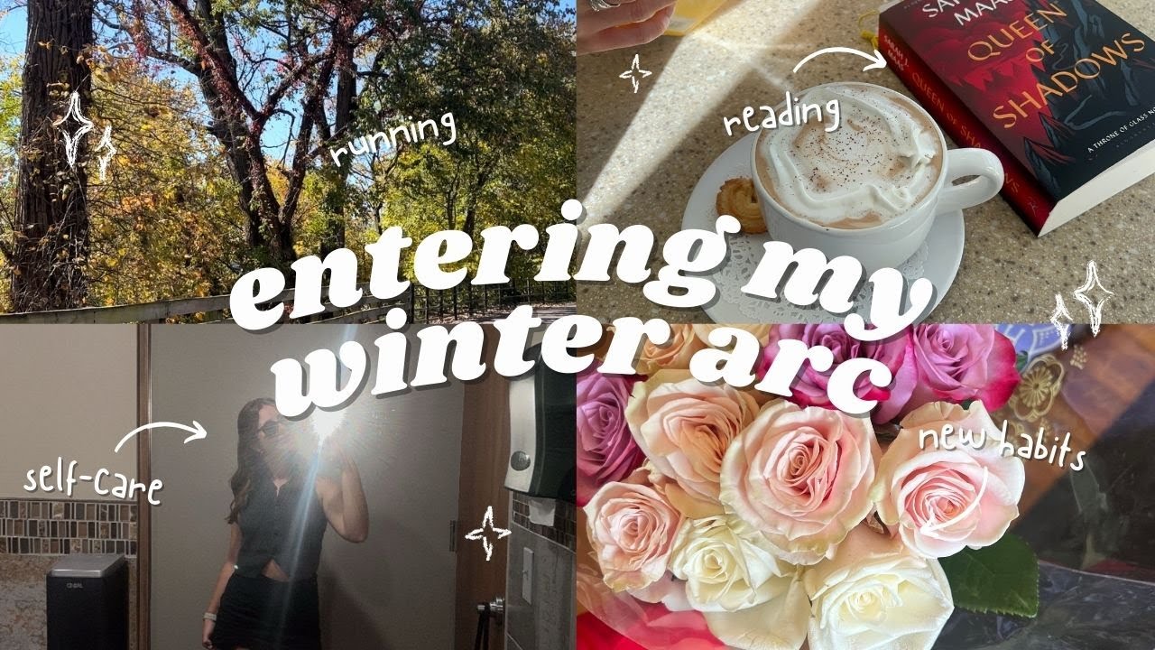entering my winter arc | running & reading weekend vlog - YouTube