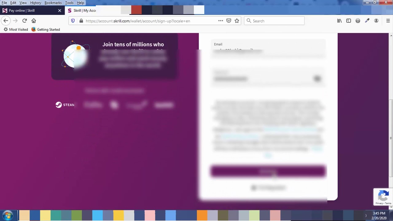 Cara Bikin Akun Skrill (Ewallet) - YouTube