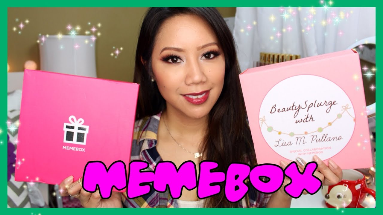 Memebox Beauty Splurge & #39 Cafe Box | Vlogmas #1 - YouTube