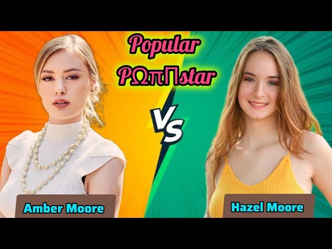 Comparison between Two American actresses | Hazel Moore and Amber Moore