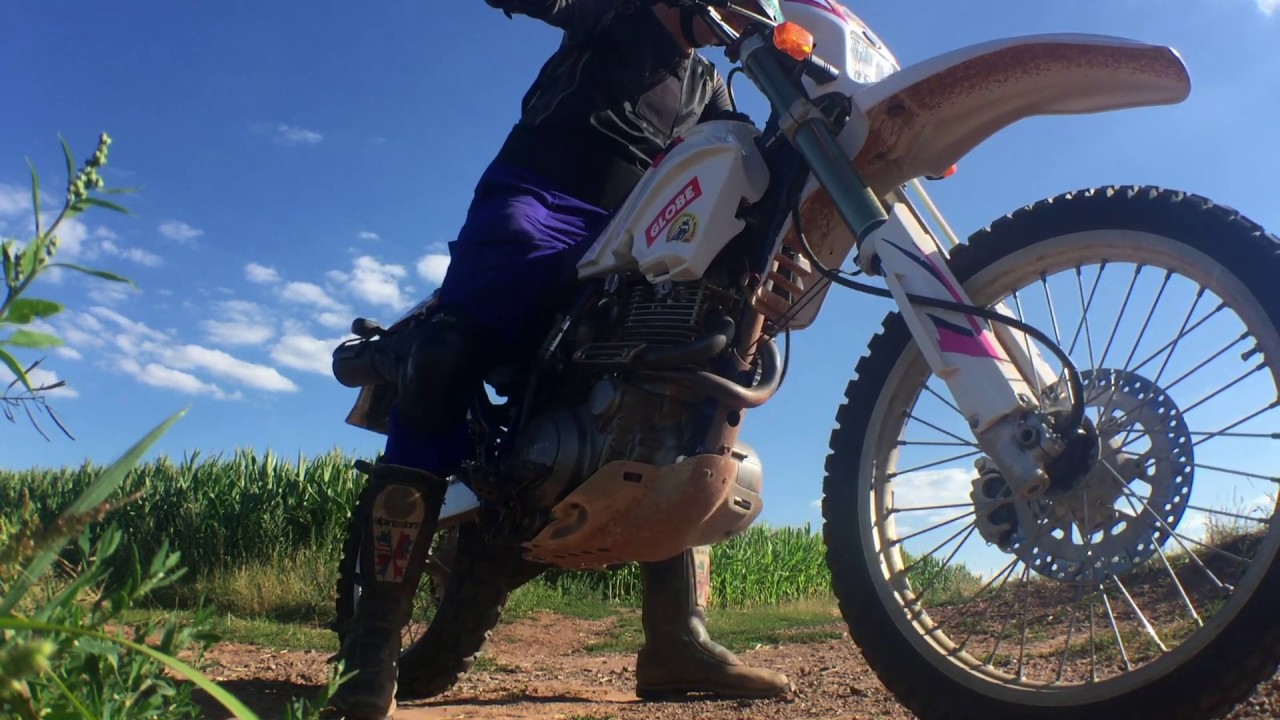 Yamaha TT600 Old Enduro Driver - YouTube