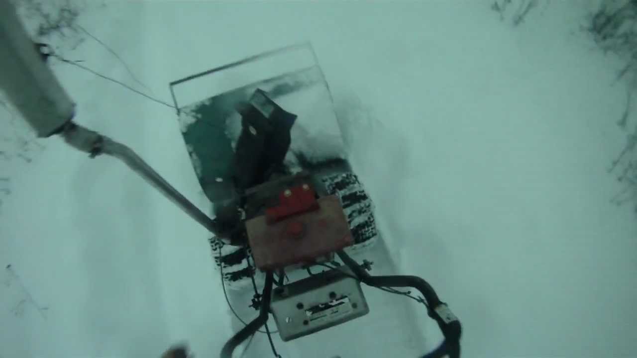 monster snow blower 303 rotory engine Kootenay Classic Cycles - YouTube