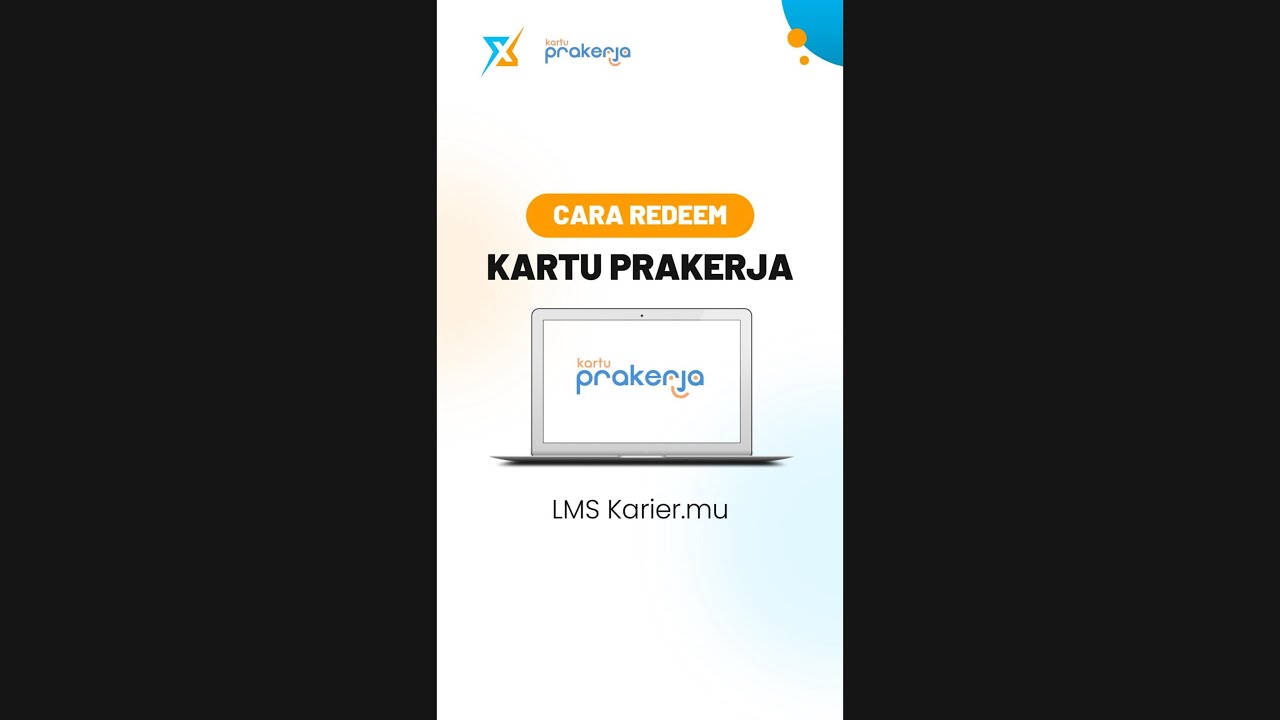 Cara Mudah Tukar Kode Redeem Kartu Prakerja di LMS Karier.mu - YouTube